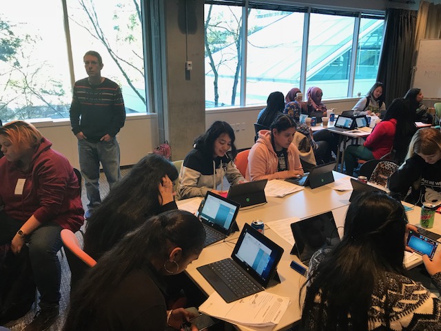 Evergreen HS at Microsoft Coding Workshop | IGNITE Worldwide