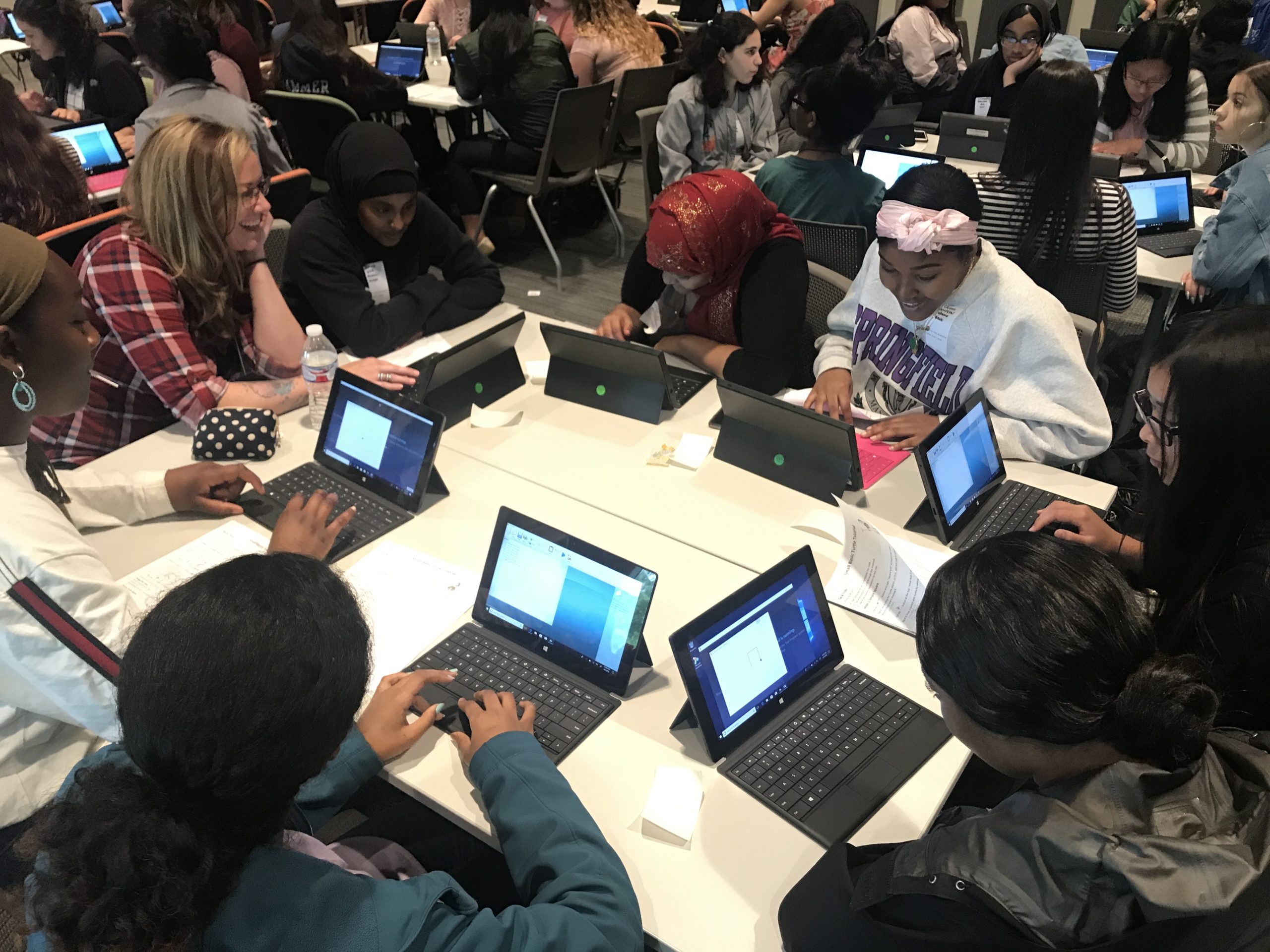 Mt. Rainier HS at Microsoft Coding Workshop | IGNITE Worldwide