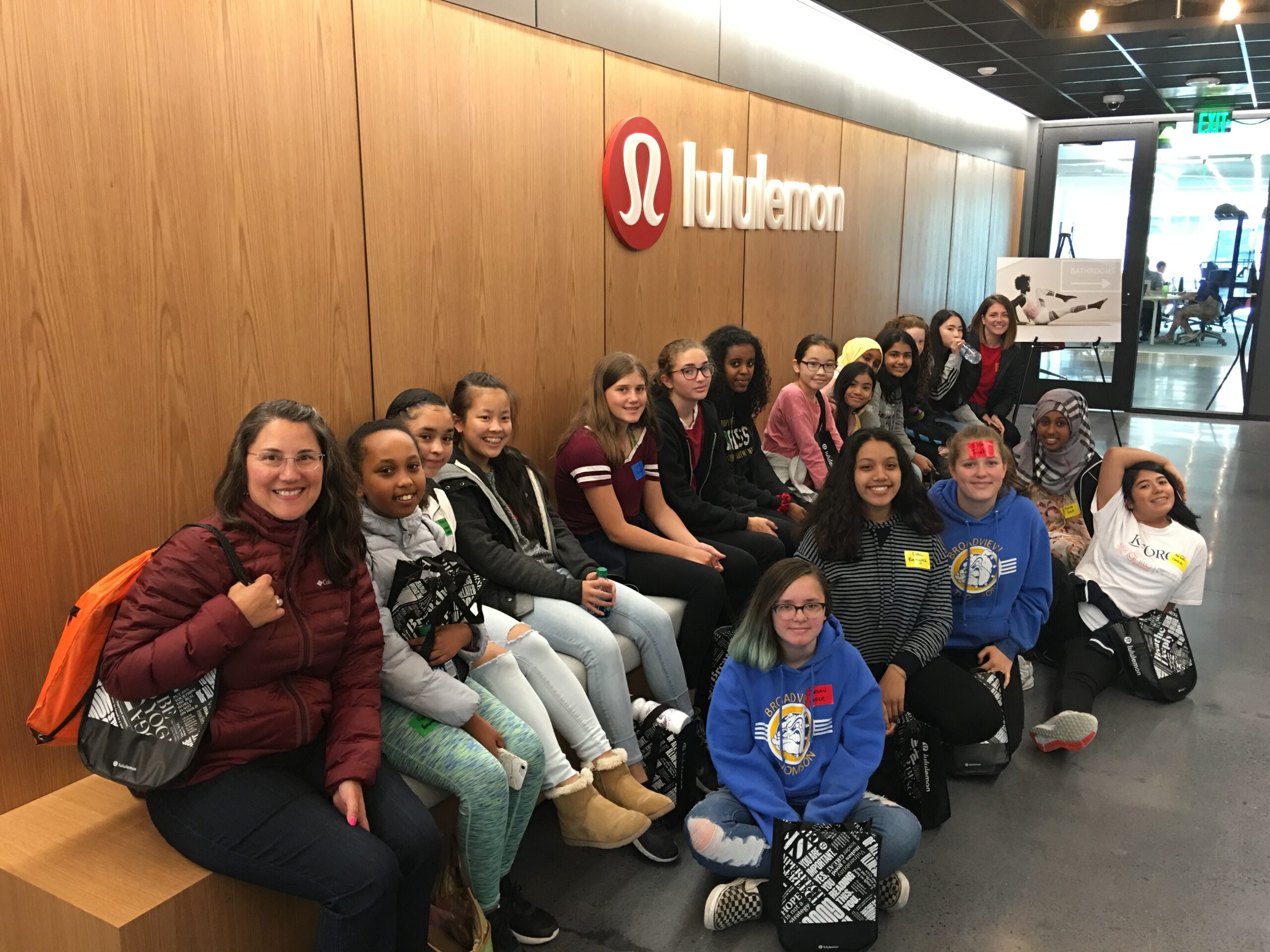 Broadview Thomson K-8 at lululemon | IGNITE Worldwide