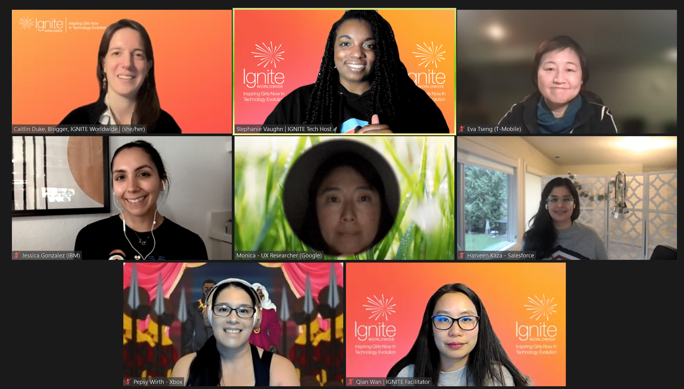 Virtual Panel with Womxn in STEM | IGNITE Worldwide