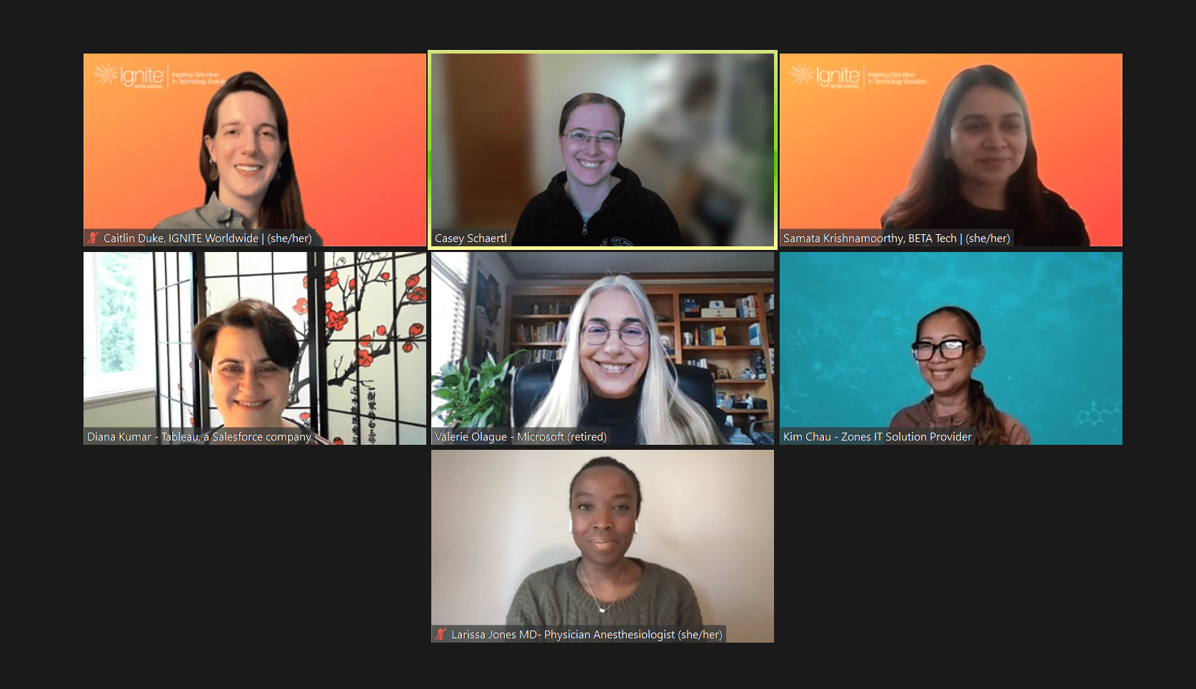 Virtual Women in STEM Panel for Lindbergh High School | IGNITE Worldwide