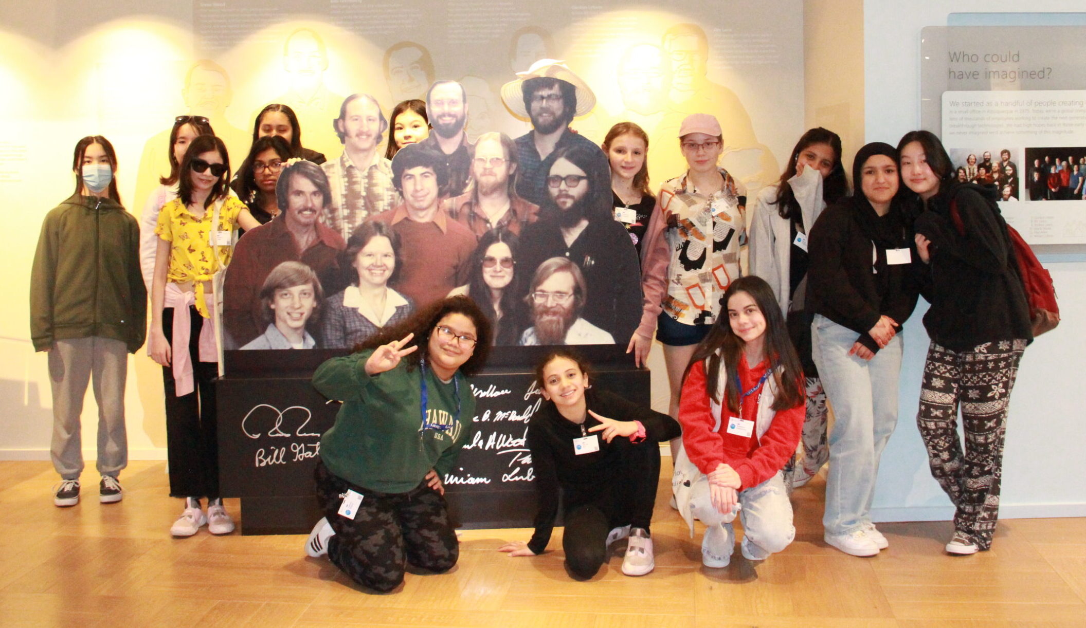 Microsoft Visitor Center Field Trip with Evergreen and Highland Middle ...