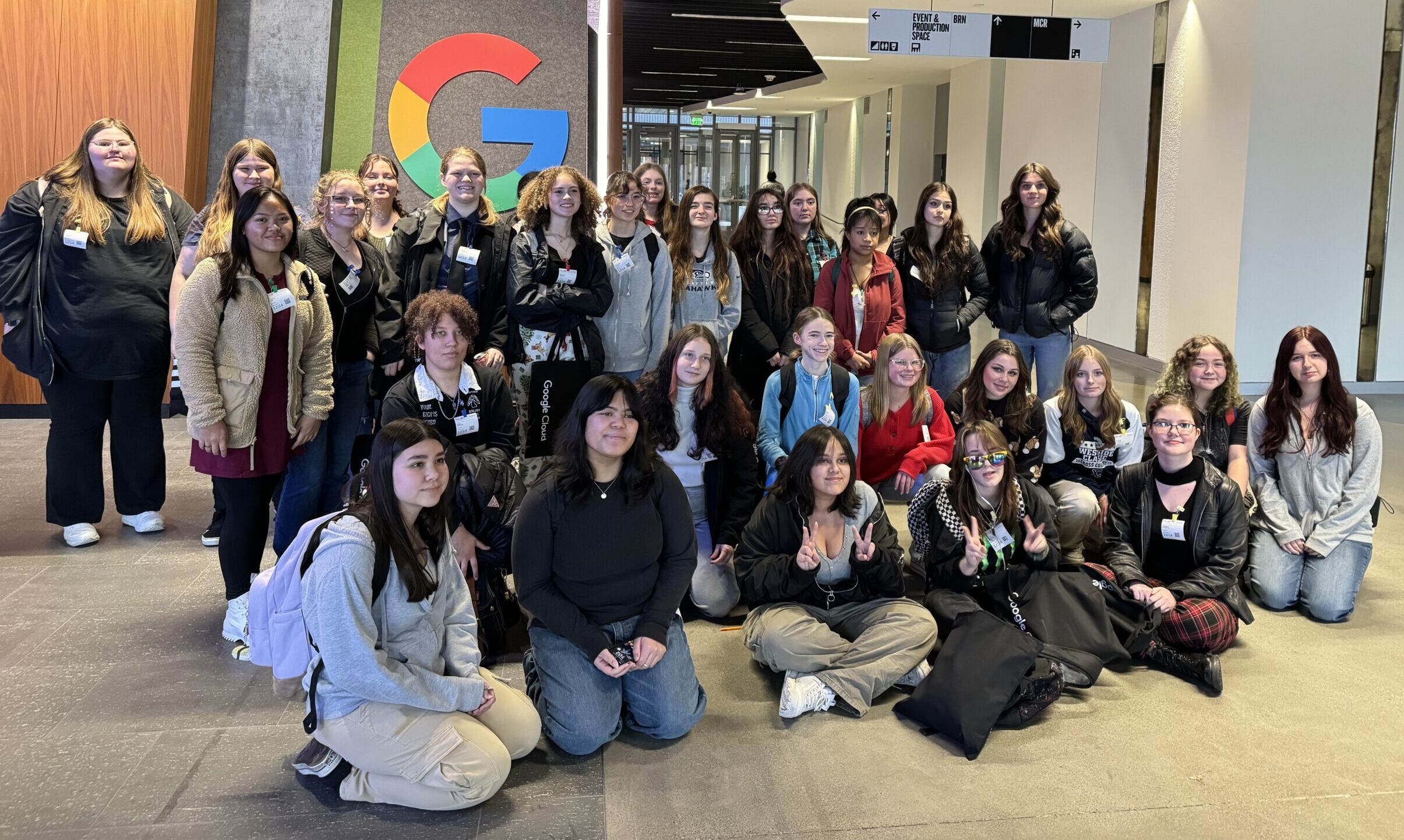 Google Cloud Field Trip with Yelm High School | IGNITE Worldwide
