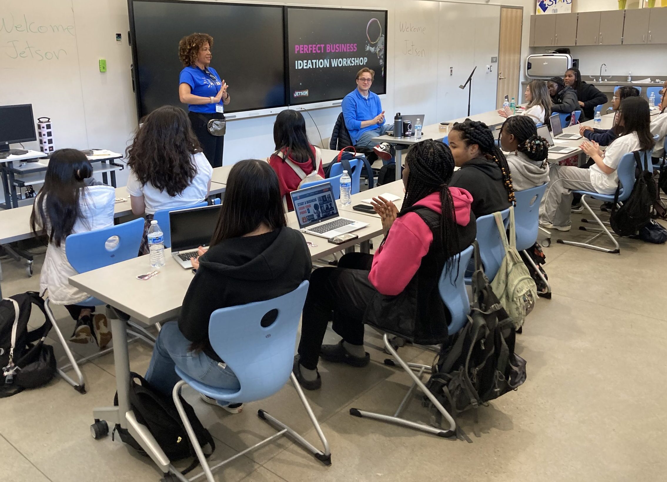 IGNITE Start Your Own Business Workshop with Jetson at Evergreen Middle ...