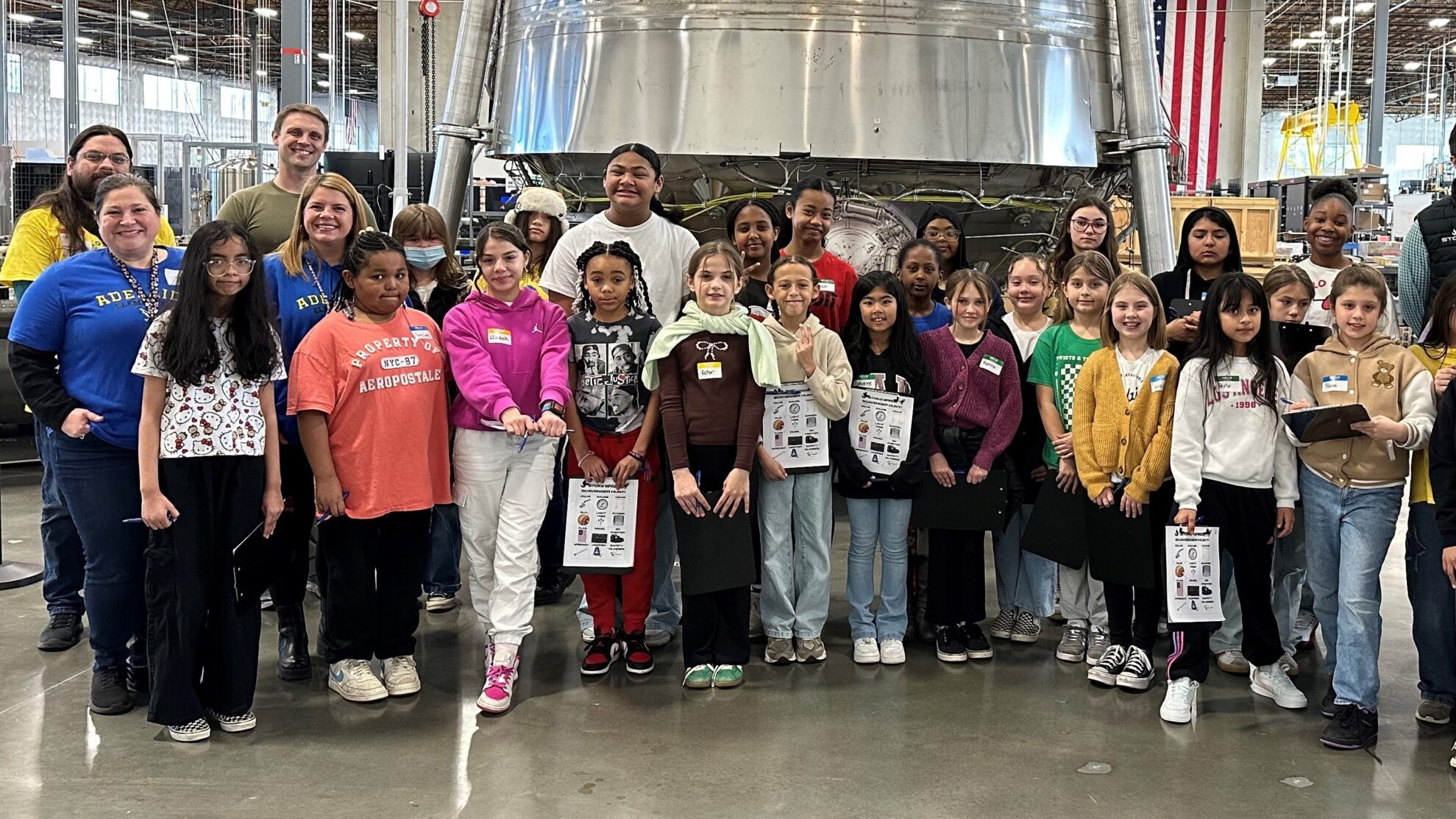 Stoke Space Field Trip with Adelaide Elementary School | IGNITE Worldwide