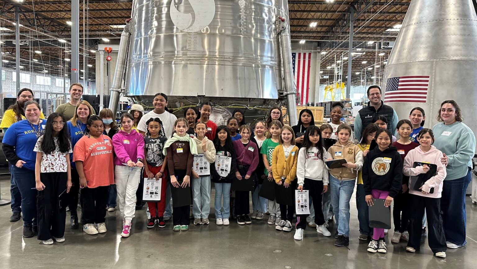 Stoke Space Field Trip with Adelaide Elementary School | IGNITE Worldwide