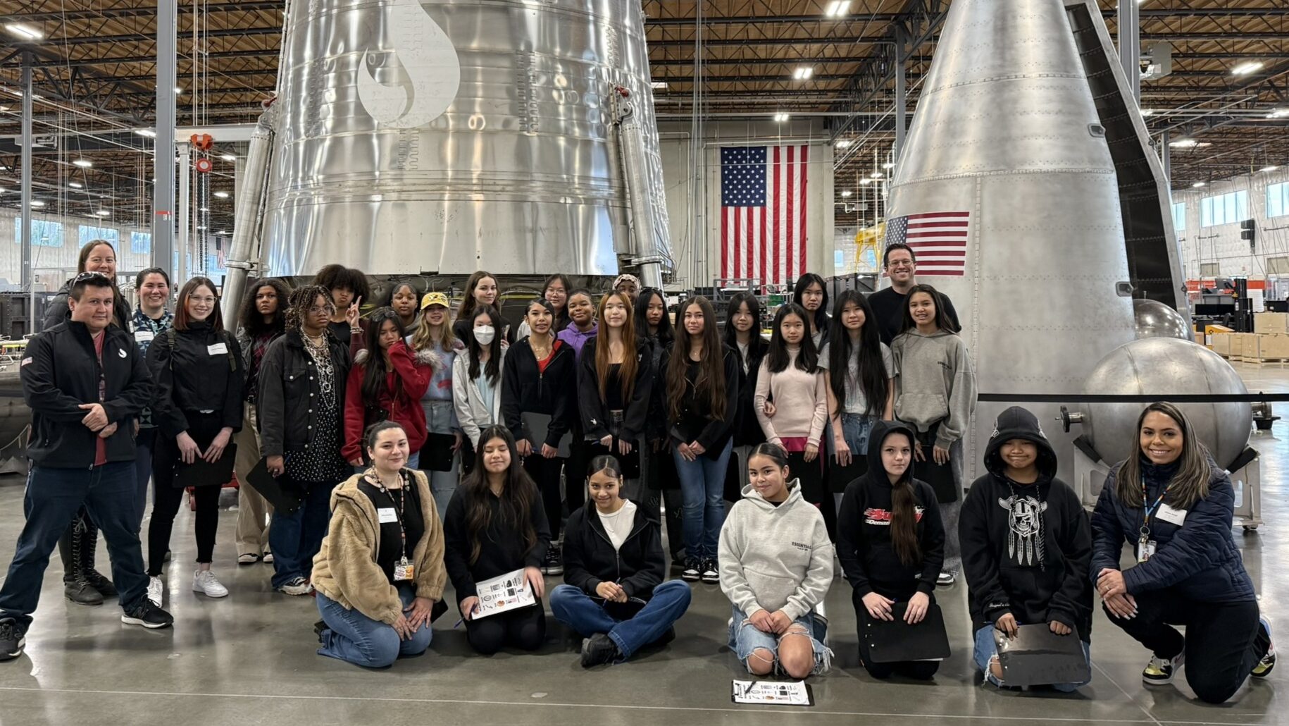 Stoke Space Field Trip with Asa Mercer International Middle School and ...